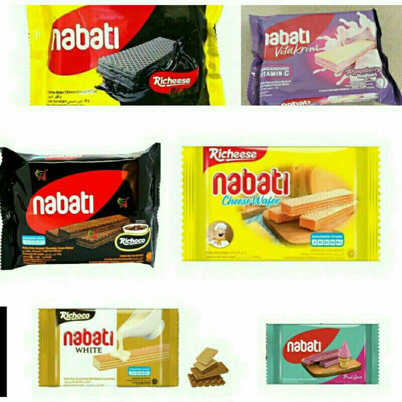 Jual Nabati Wafer 50g semua rasa | Shopee Indonesia
