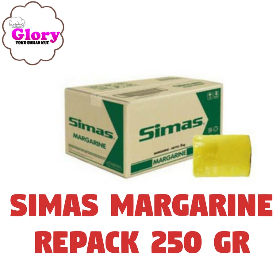 Jual simas margarine repack 250gr/ mentega simas 250 gr | Shopee Indonesia