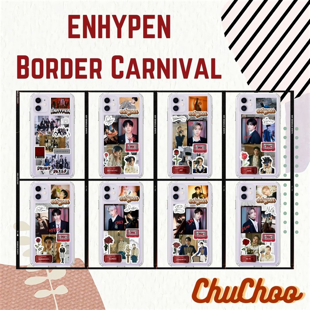 Jual ChuChoo DIY Case Enhypen Border Carnival (Baca Deskripsi) | Shopee ...