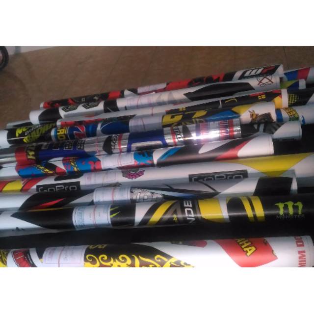 Jual Decal stiker sticker berbagai jenis motor welcome reseller ...