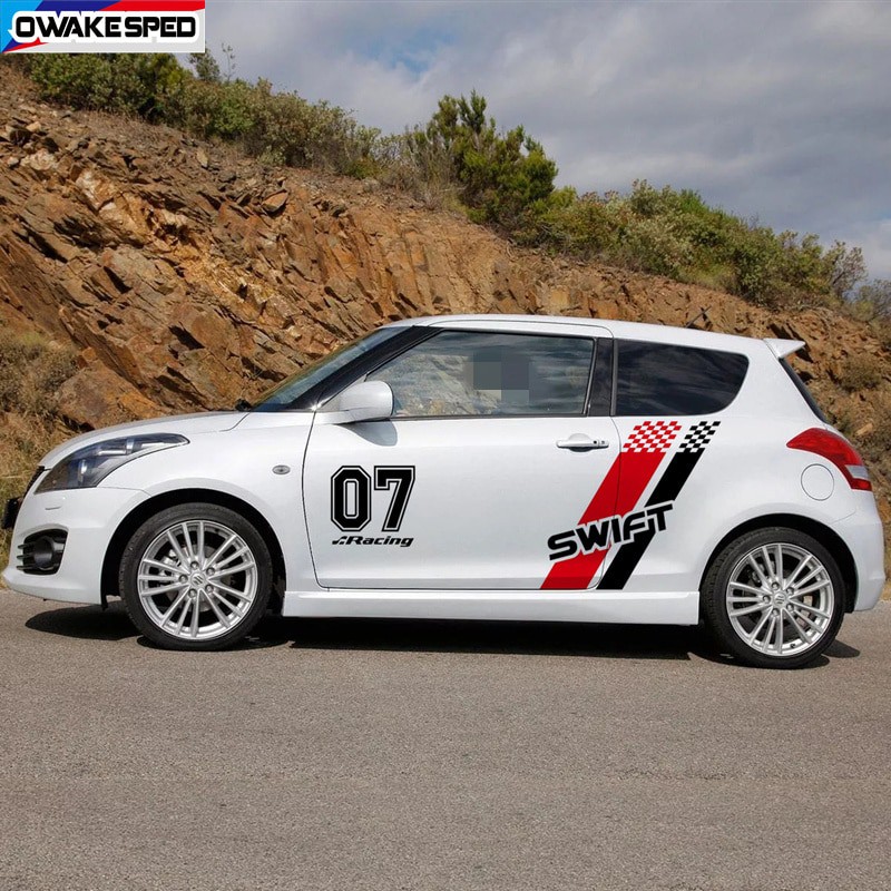 Jual stiker suzuki swift stiker nomor stiker racing suzuki swift stiker ...