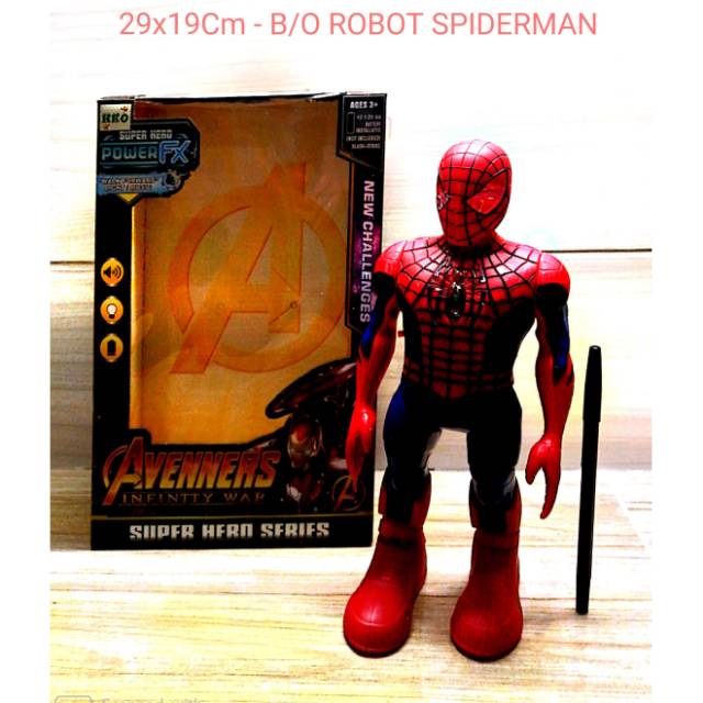 Jual Mainan Spiderman + Bisa Jalan + Lampu | Shopee Indonesia