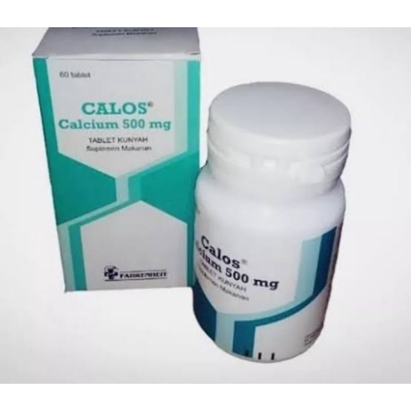 Jual calos tablet multivitamin kemasan botol 60tablet | Shopee Indonesia