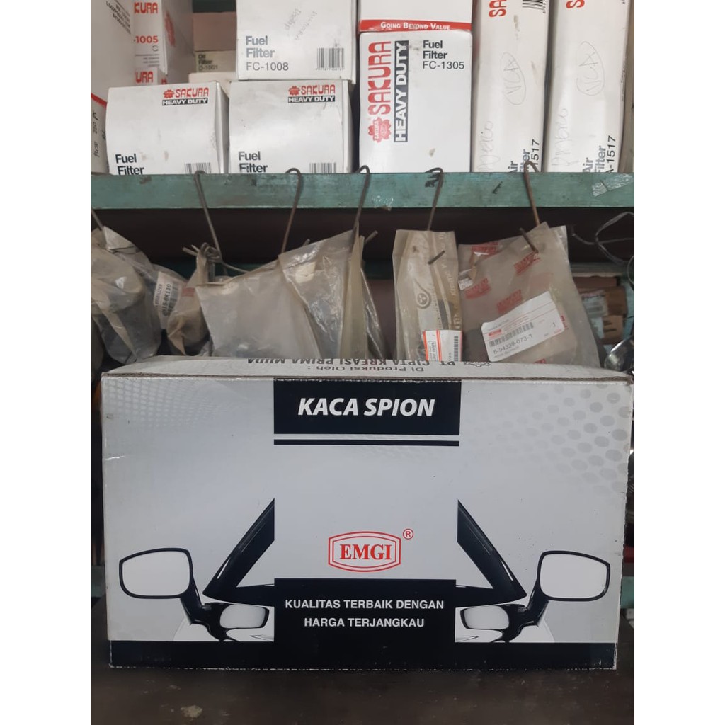 Jual Kaca Spion Mitsubishi L300 / L-300 + Stang Panjang Kiri (L/H) EMGI ...