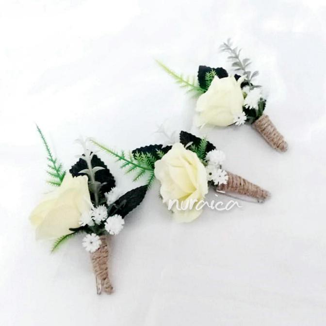 Jual Jas Chibi Korsase Corsage Rustic / Bunga Jas Panitia / Bunga Saku ...