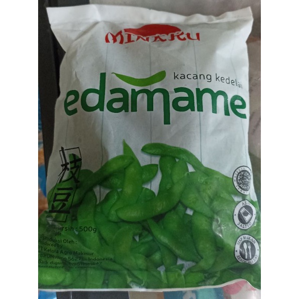 Jual Minaku Edamame kacang kedelai 500gram | Shopee Indonesia