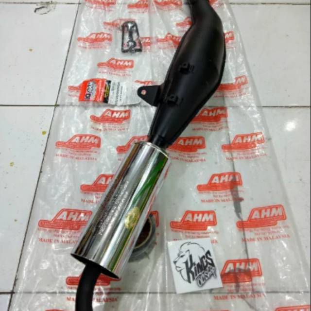 Jual Knalpot AHM SATRIA 2 TAK SATRIA HIU FIZR F1ZR FORCE1 AHM ASLI ...