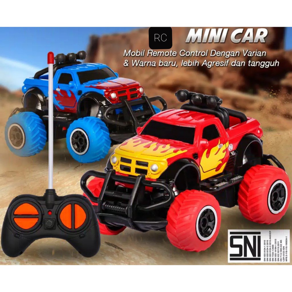 Jual Mainan mobil remote kontrol bentuk unik rc car toys mobil rock ...