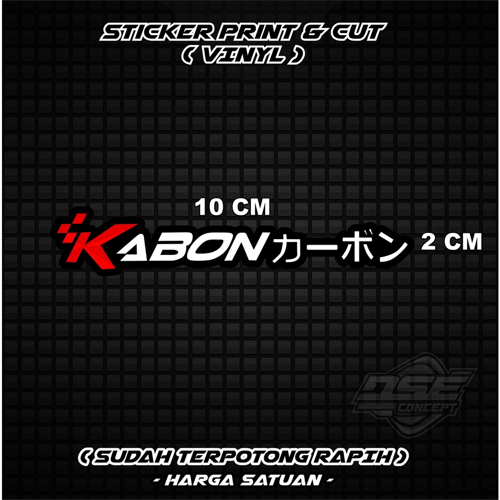 Jual Sticker Print cut / Stiker racing / stiker motor / stiker Variasi ...