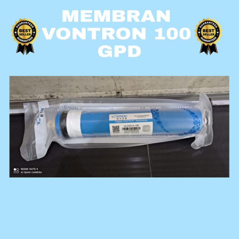 Jual MEMBRAN 100 GPD / MEMBRAN FILTER AIR / MEMBRAN VONTRON 100 GPD ...