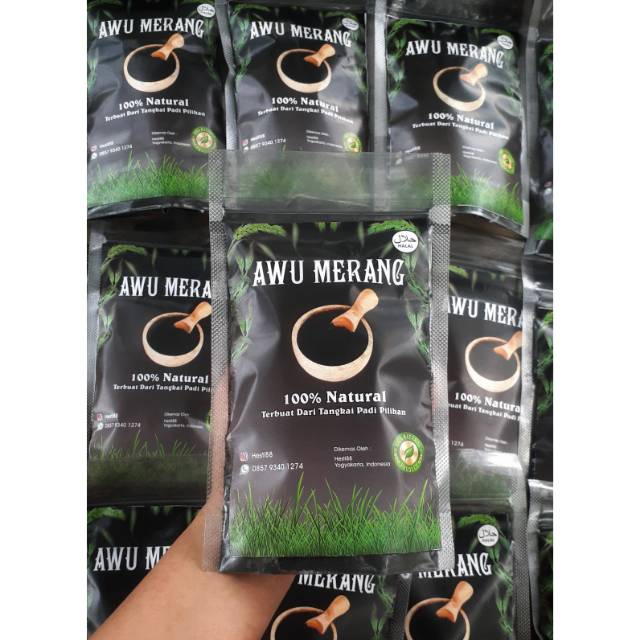Jual MERANG ABU HITAM PADI ORGANIK BELI 3 GRATIS1 | Shopee Indonesia