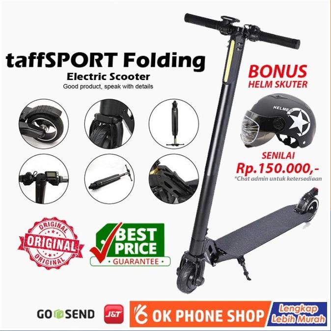 Jual TASPORT ES2 ES3 ES5 ELECTRIC SCOOTER FOLDING 25 KM JAM SKUTER OTOPED L SDF6V15DF | Shopee ...