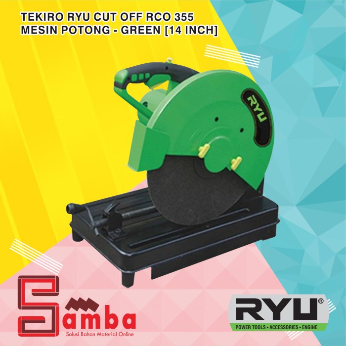 Jual Tekiro Ryu Cut Off RCO 355 Mesin Potong - Green [14 Inch] | Shopee ...