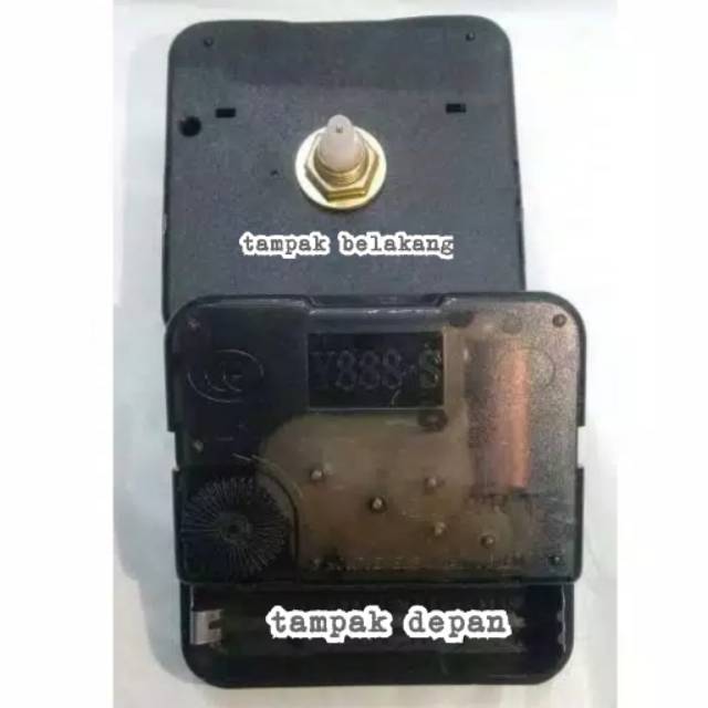 Jual Mesin jam dinding pagol sweep/ Tidak berdetak | Shopee Indonesia