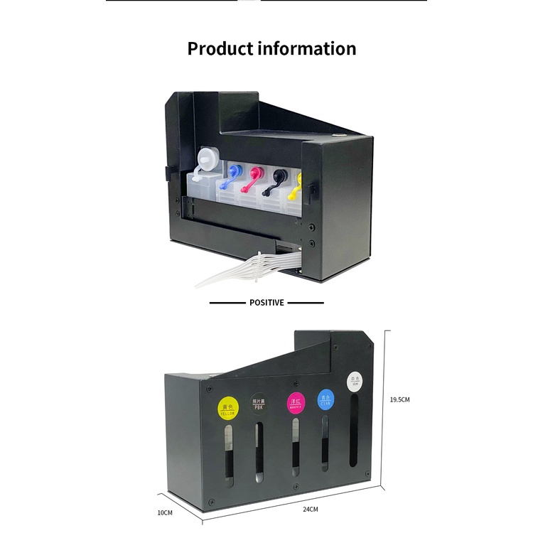 Jual DTF CISS White Ink Circulation System Alat Sirkulasi Tinta L1800 ...