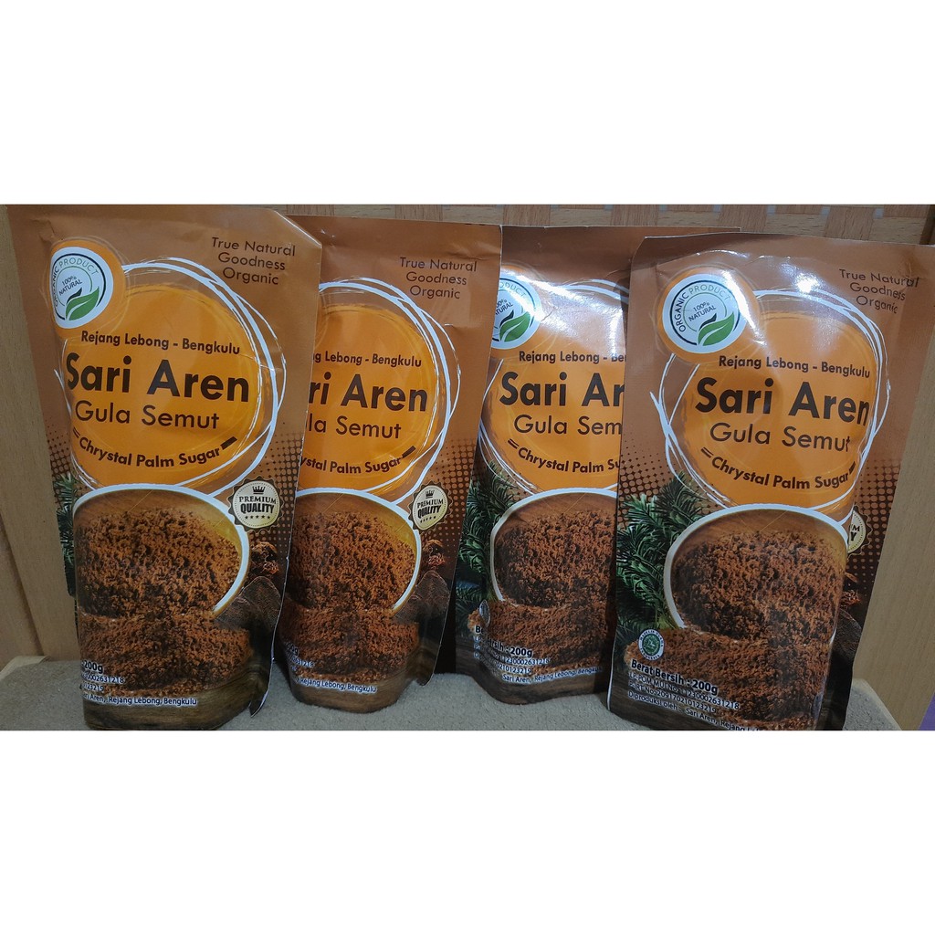 Jual Gula Semut Sari Aren Asli Curup 200 gr | Shopee Indonesia