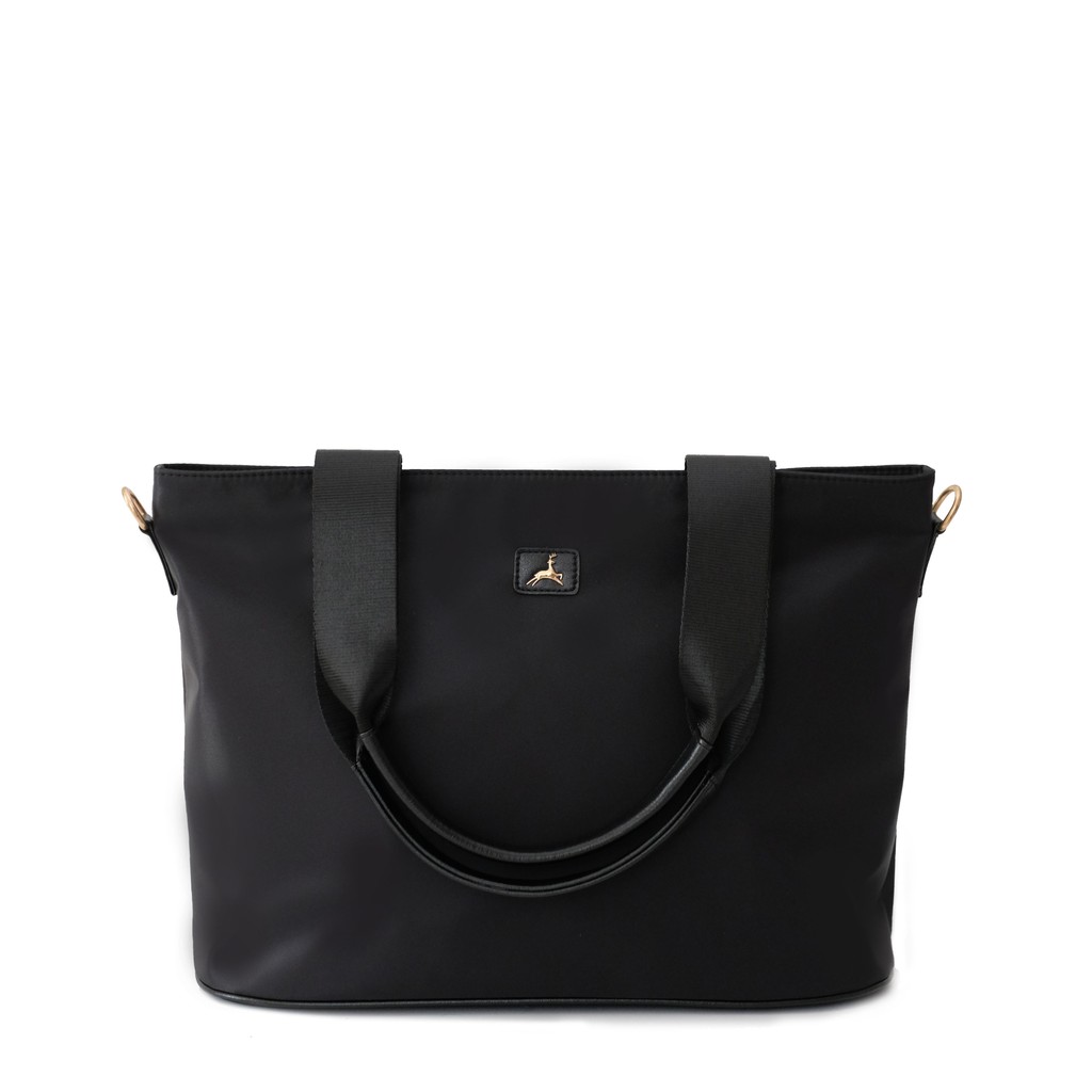 Jual POVILO KLANA NYLON TOTE BLACK | Shopee Indonesia