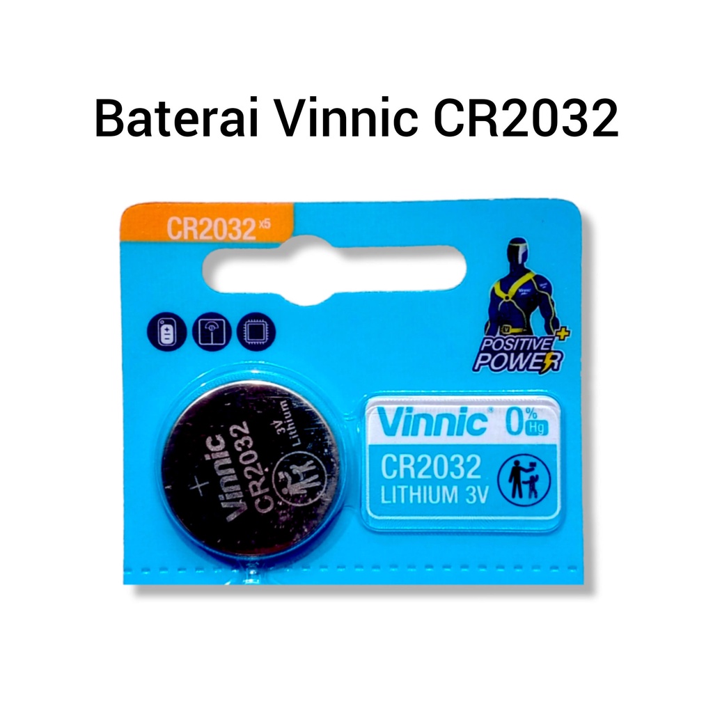 Jual Baterai Kancing battery Micro Lithium Cell CR2032 3V | Shopee Indonesia