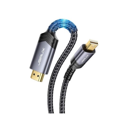 Jual Cable mini displayport thunderbolt to hdmi jsaux 3m gold 4k 60hz ...