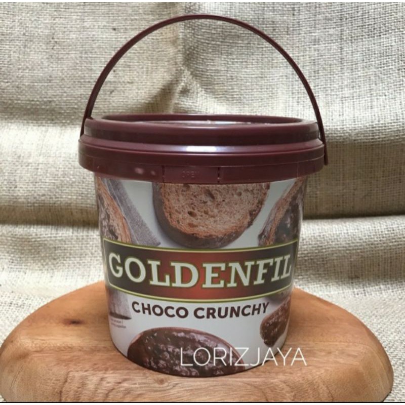 Jual GOLDENFILL Choco Crunchy 1kg (Bucket) | Shopee Indonesia