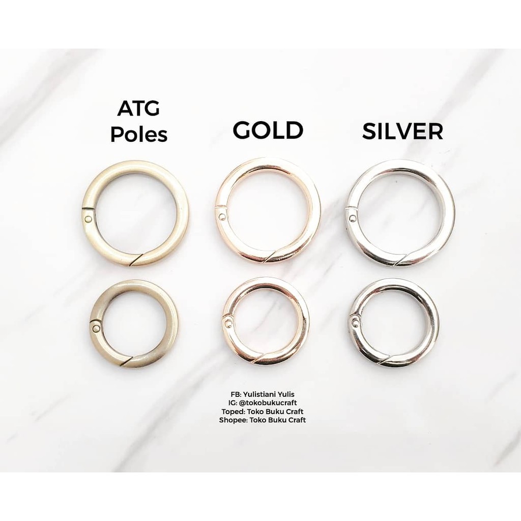Jual Ring Bulat 2,5cm (import premium) | Shopee Indonesia
