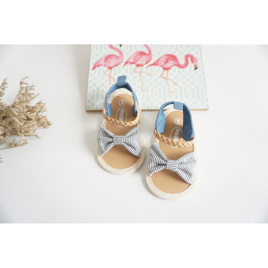 Jual Halomam - Prewalker Sandals Denim Baby ( prewalker denim bayi ...