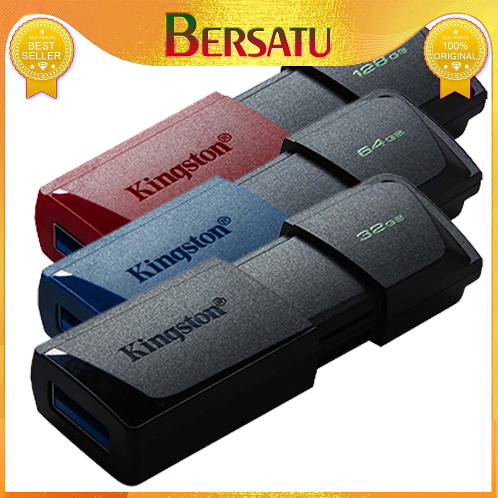 Jual Flash Disk Kingston 128gb 64gb USB 3.2 DataTraveler Exodia DTX-M Flashdisk Kingstone DTXM ...