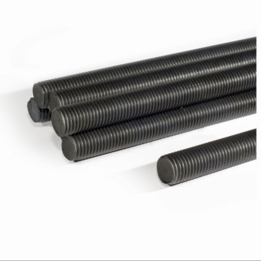 Jual AS DRAT M16 ASDRAT M16X1 LONG DRAT LONGDRAT BESI HITAM STUD BOLT ...
