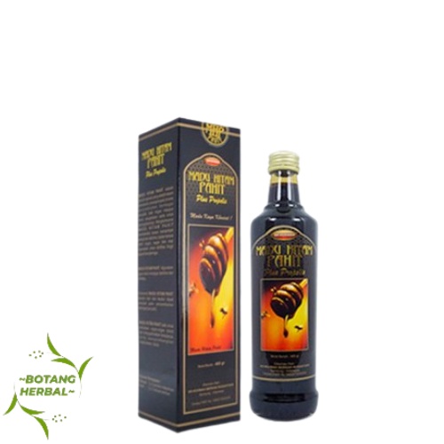 Jual Madu Hitam Pahit Ar Rohmah Plus Propolis 470Gr ArRohmah Original ...