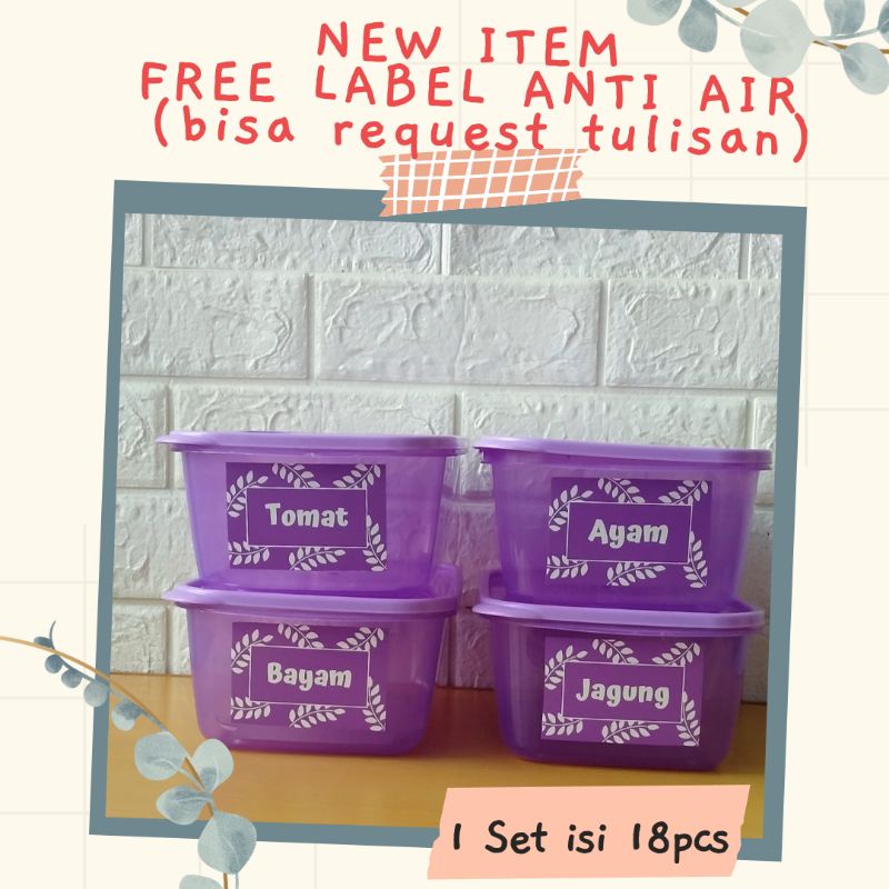 Jual Food Container Box Penyimpanan Bahan Masakan Tempat Makanan Wadah ...