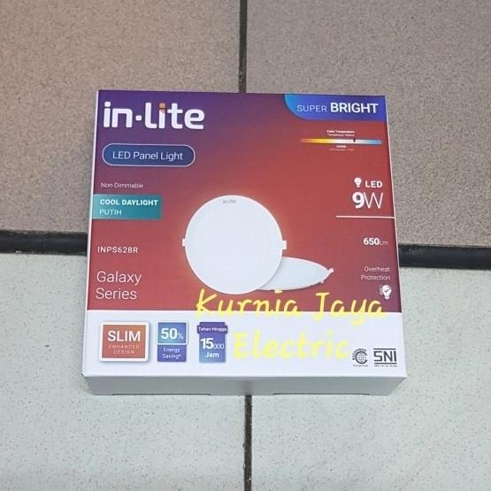 Jual INLITE Downlight Panel Light LED Inbow 9W Bulat INPS628R | Shopee ...