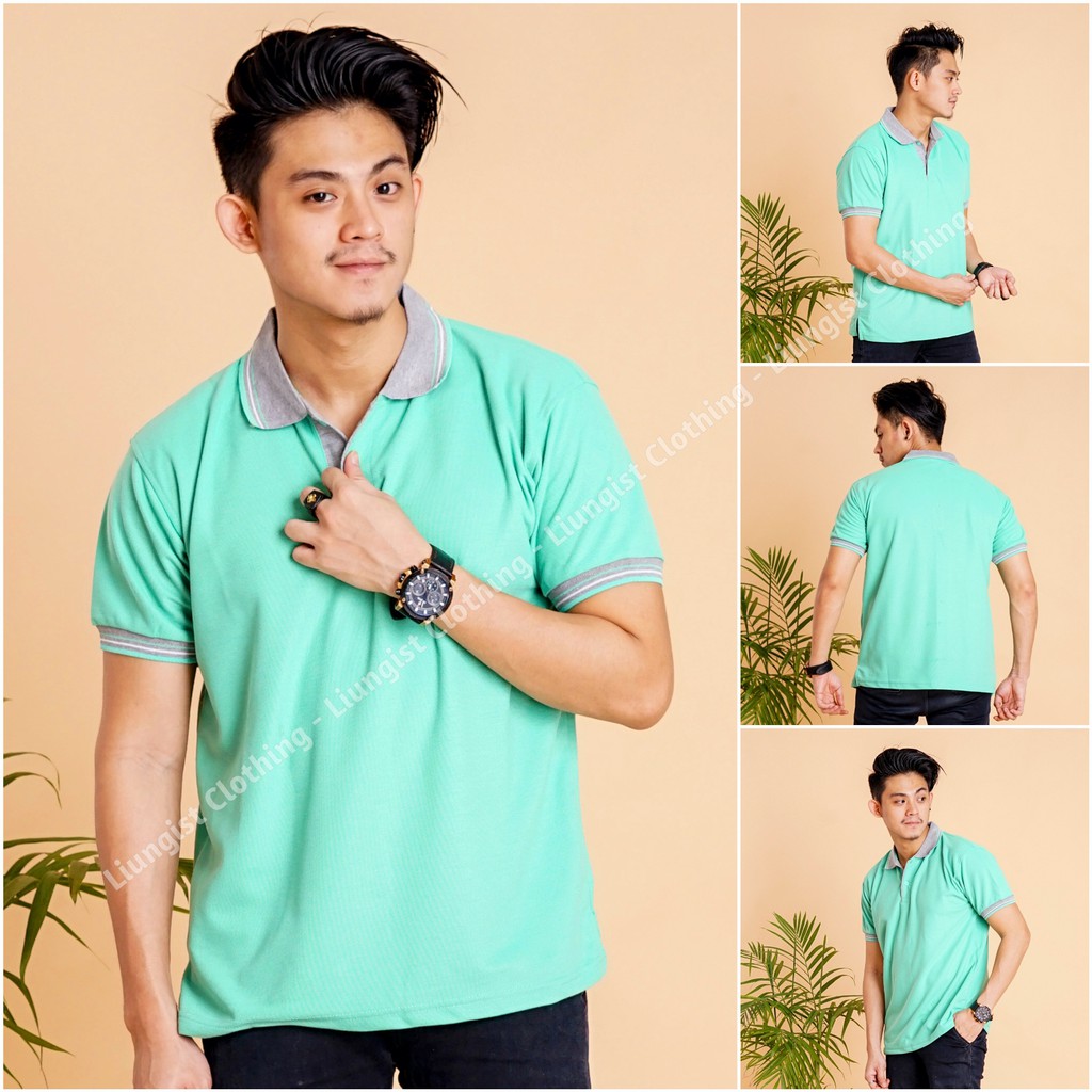 Jual Kaos kerah / kaos polo / poloshirt / polo shirt / Kaos polo Pique Premium | Shopee Indonesia