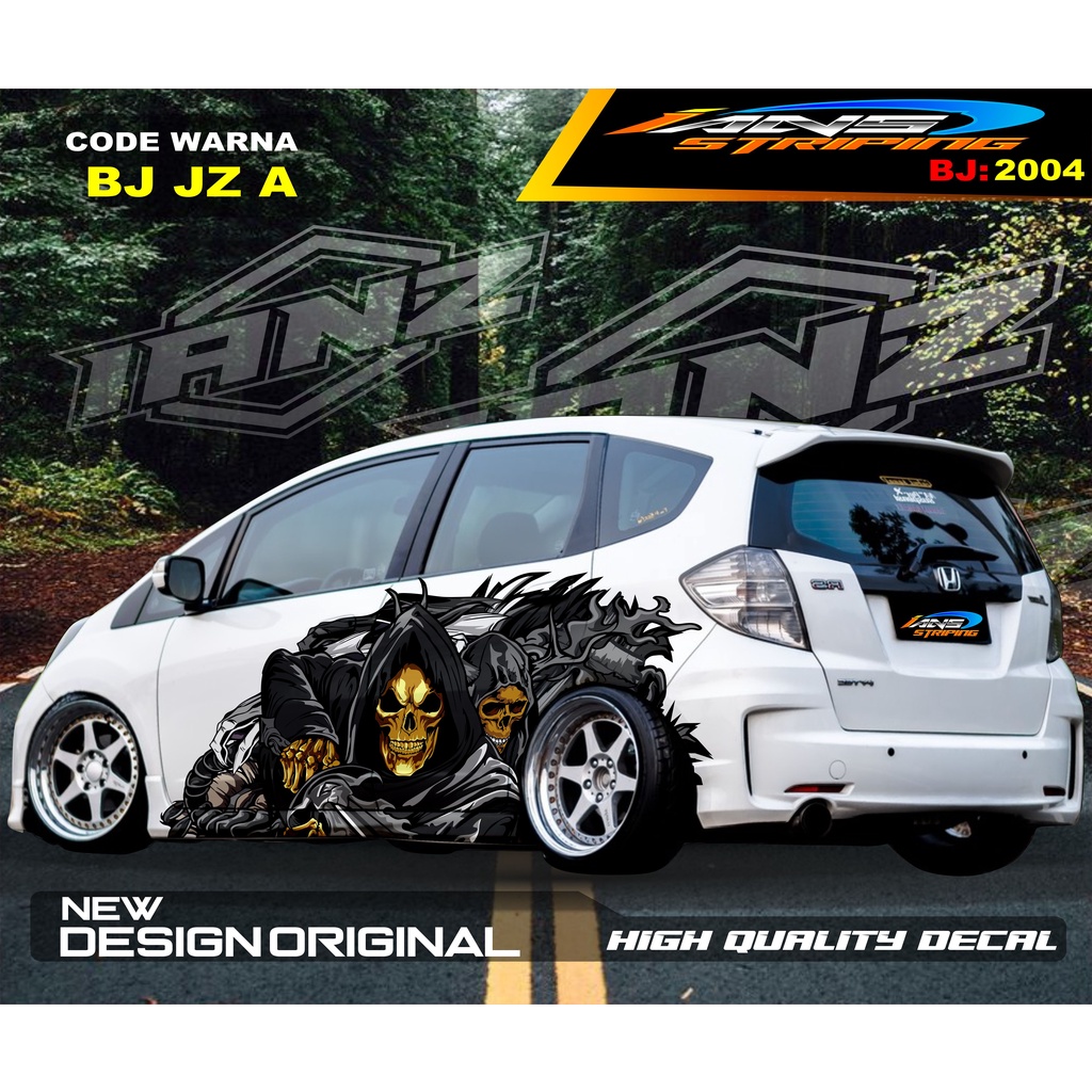 Jual VARIASI STIKER MOBIL HONDA JAZZ MOBILIO AGYA AYLA / STIKER VARIASI ...