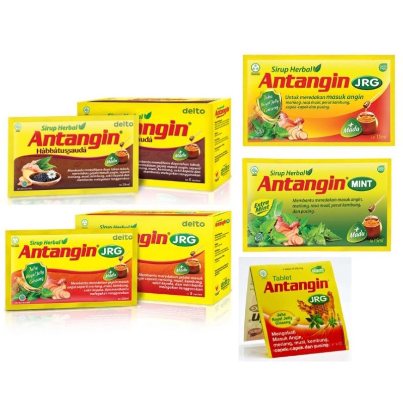 Jual Antangin obat masuk angin junior mint habatussauda tablet wes ewes ...