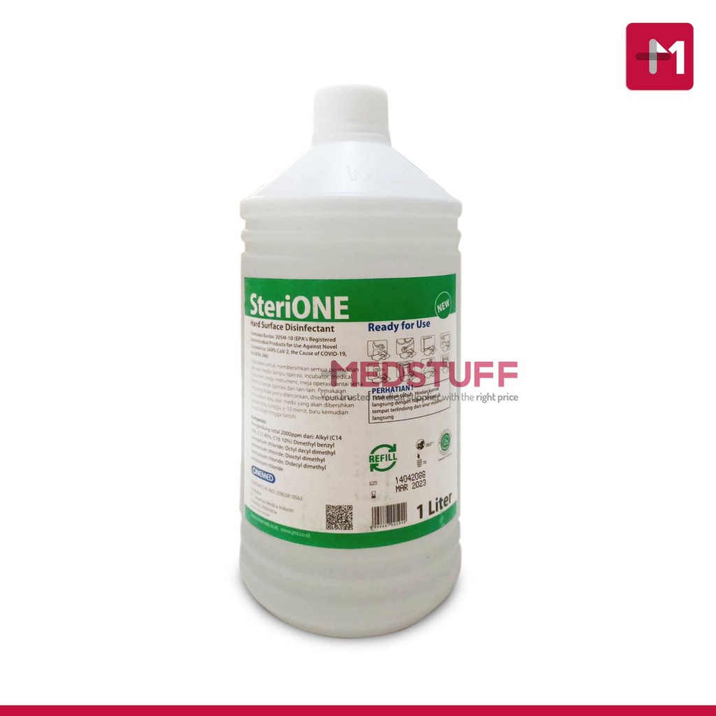 Jual Sterione 1 Liter Desinfektan Disinfektan Antiseptik | Shopee Indonesia