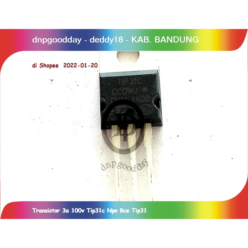 Jual Transistor 3a 100v Tip31c Npn Bce Tip31 Shopee Indonesia