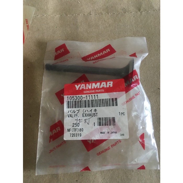 Jual Valve exhaust klep ex yanmar tf 85 asli original ori | Shopee ...