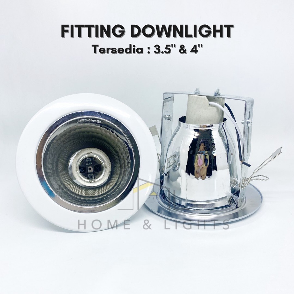 Jual SANLY Downlight Sanly 3.5'' 4.5" / Fitting Downlight Rumah Lampu 3 ...
