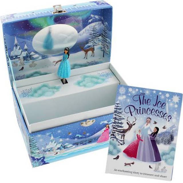 Jual ICE PRINCESS MUSIC BOX / kotak music hadiah kado frozen anna elsa ...