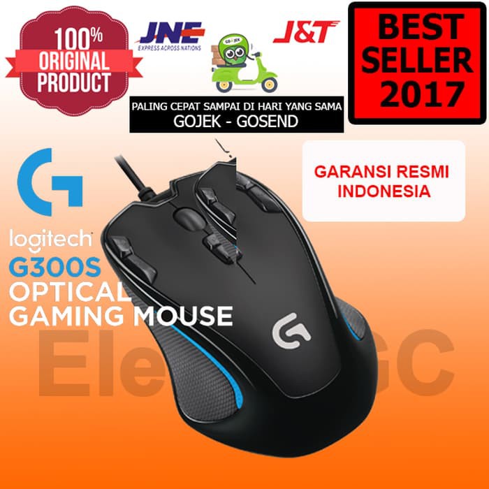 Jual JUAL Original Logitech G300s Optical Gaming Mouse Garansi Resmi MURAH | Shopee Indonesia