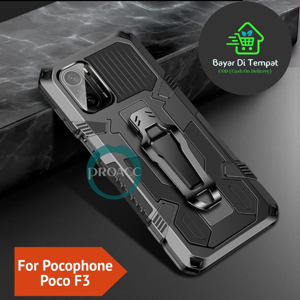 Jual CASE HP KICKSTANDING CLIP FOR POCOPHONE POCO F3 CASING HP ROBOT ...