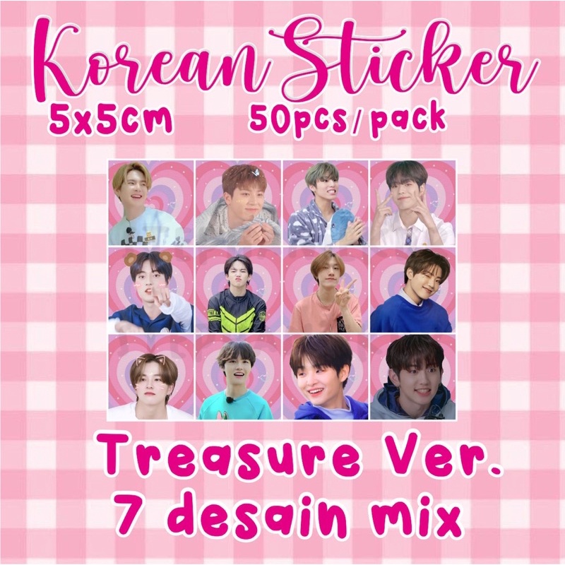 Jual [ VOL 1 ] STICKER DECO PINK CORE KOREAN KPOP MAILS ALA SELLKOR ...