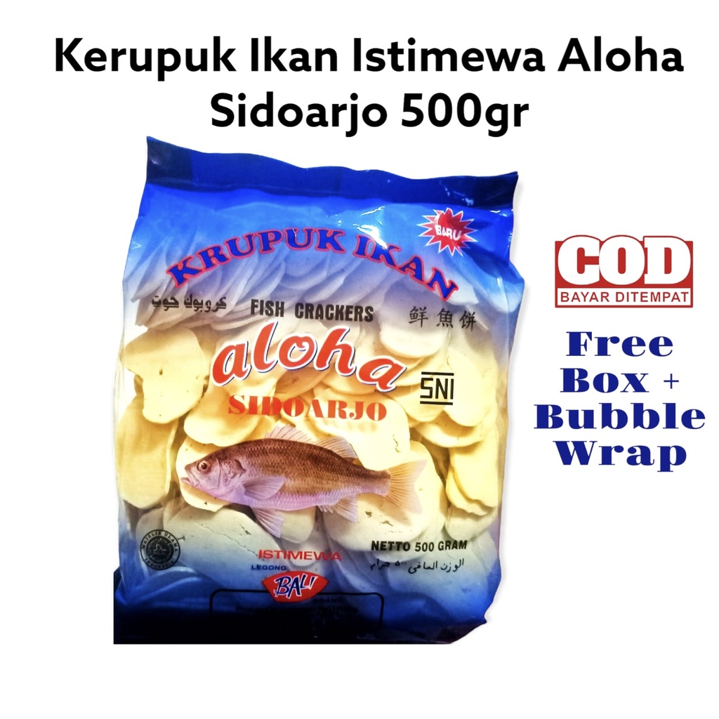 Jual ALOHA KERUPUK IKAN ISTIMEWA | Shopee Indonesia