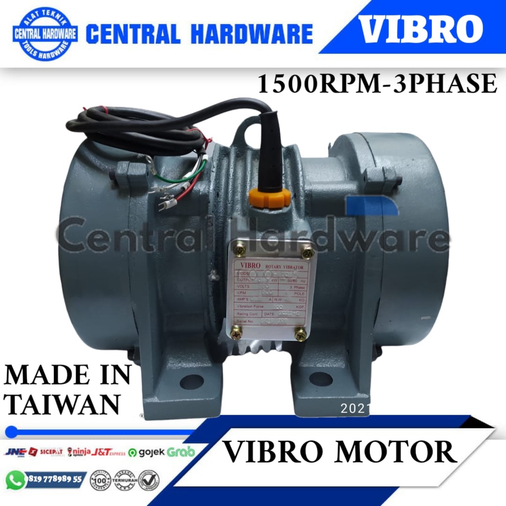 Jual VIBRO MOTOR ROTARY VIBRATOR FV2500 - 2.2KW - 2500WATT 3PHASE ...