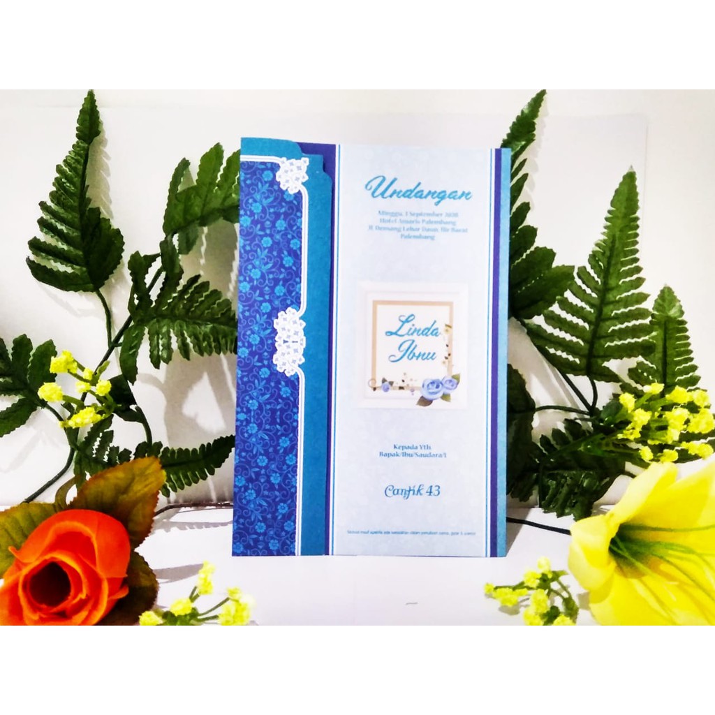 Jual Blangko Kosong | Cantik 43 | Undangan Kosongan Jual Perpack isi ...