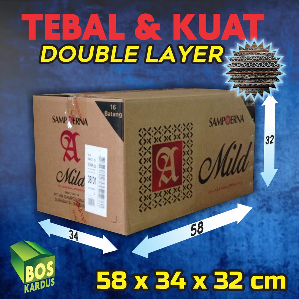 Jual Kardus Besar Pindahan Packing Bekas Dus Jumbo Kotak Packaging Paking Penyimpanan Box 2CCB ...
