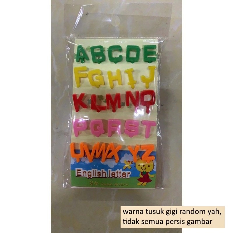 Jual [LOGU] [PART 1] Tusuk gigi semut, mata, party picks, hiasan bekal ...