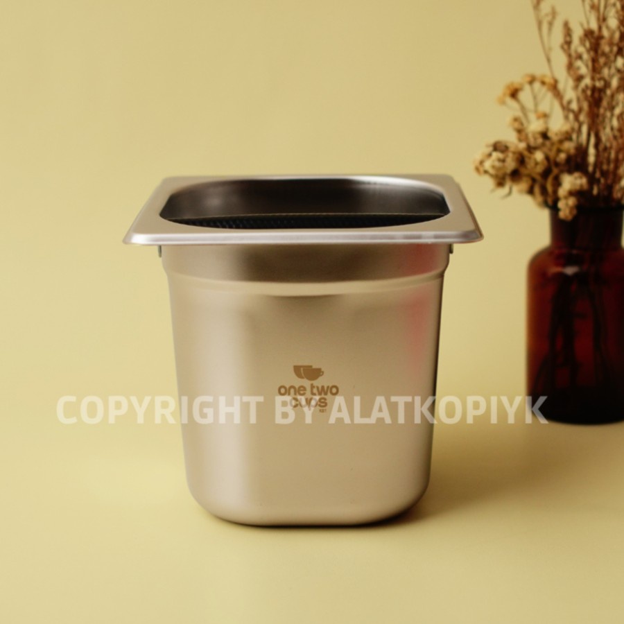 Jual Knock Box Kopi Tempat Wadah Ampas Kopi Epresso Stainless | Shopee ...