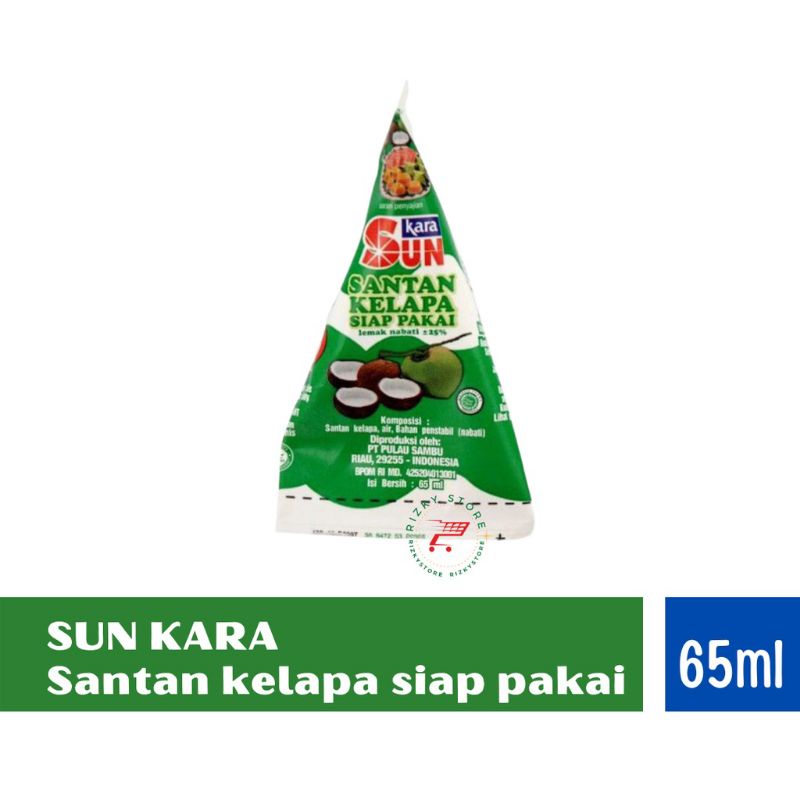 Jual SUN KARA SUNKARA SANTAN SANTEN KELAPA 65ML | Shopee Indonesia