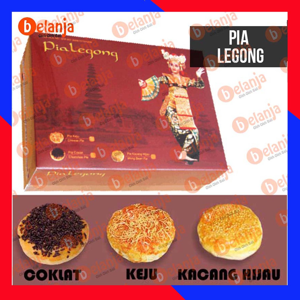 Jual Pia LEGONG Coklat camilan bali oleh oleh bali pia asli bali ...